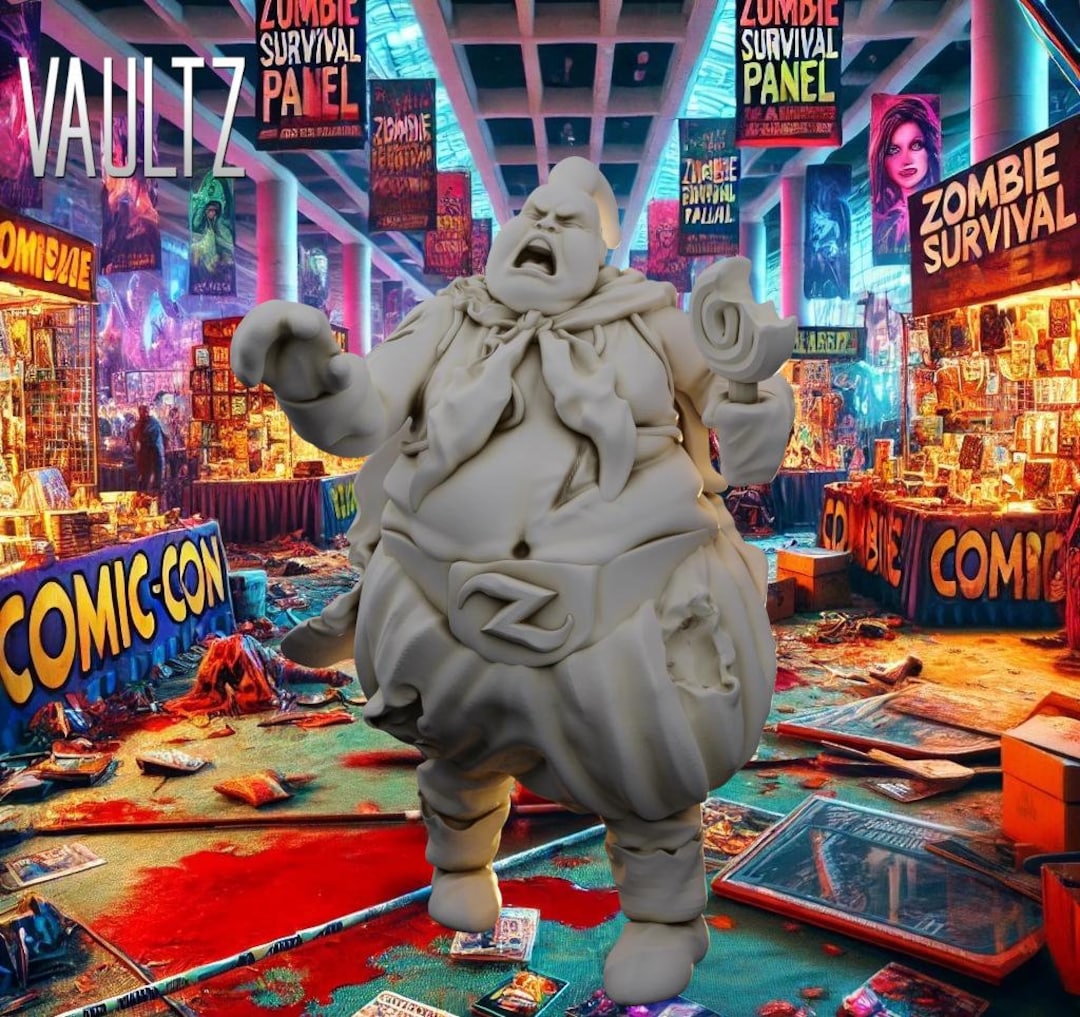 Majin Fatty | Cosplay | Zombies / Abomination | Vaultz Miniatures | 3D ...