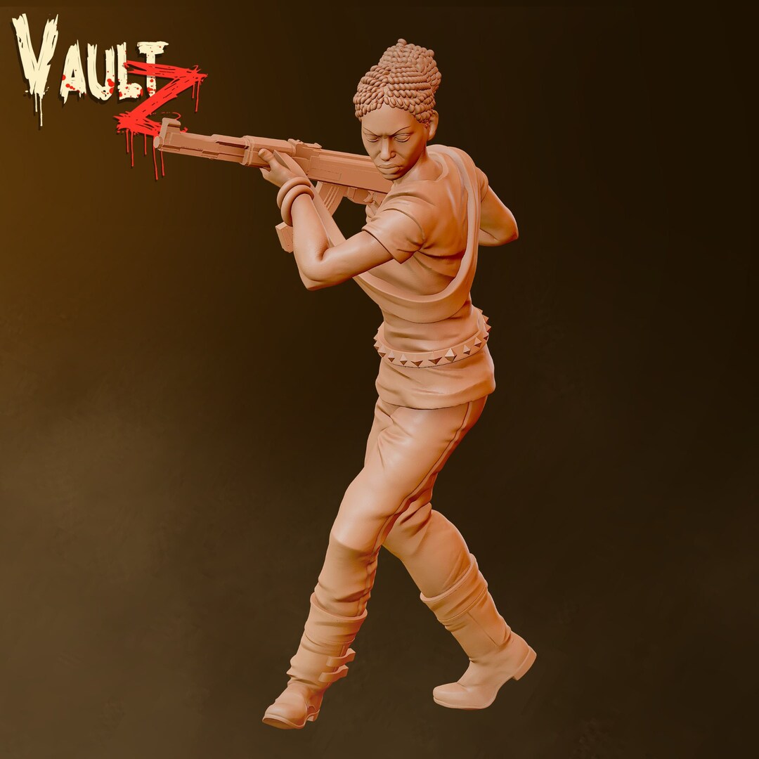 Rose | L4D | Survivors | Vaultz Miniatures | 3D Printed Miniature - Etsy