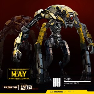 Chip pose 1 Human Hybrids HUMAN INTERFACE the Cyberpunk Boardgame Unit9 ...