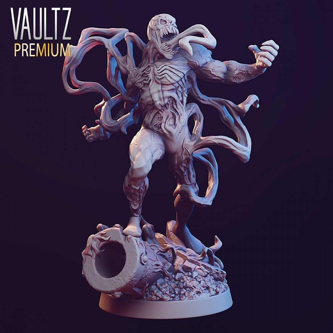 Corrupted Spider Zombie | Zombies / Abomination | Vaultz Miniatures ...