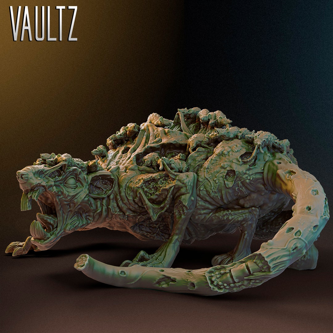 The Mother Rat Zombies / Abomination Vault Z Miniatures - Etsy