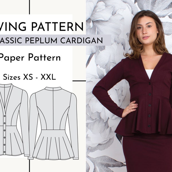 Paper Sewing Pattern - Etsy