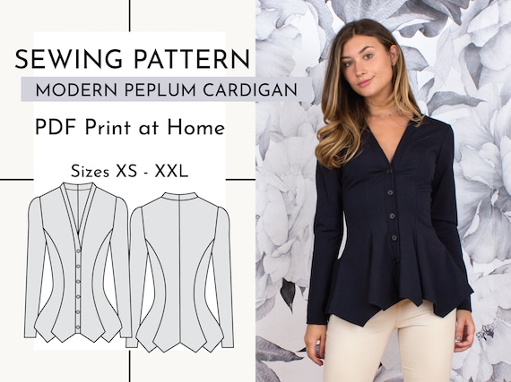 Peplum Jacket Pattern