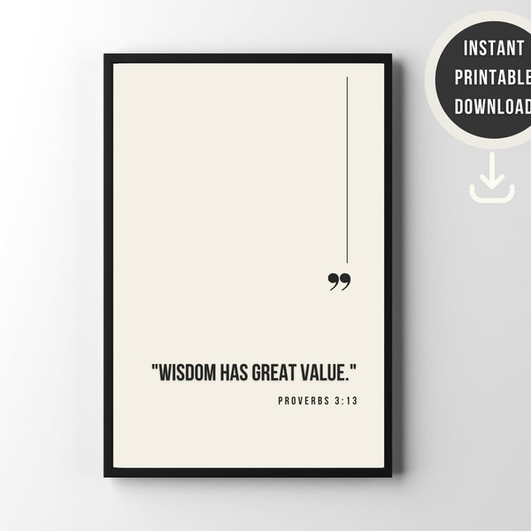 Printable Wisdom - Etsy
