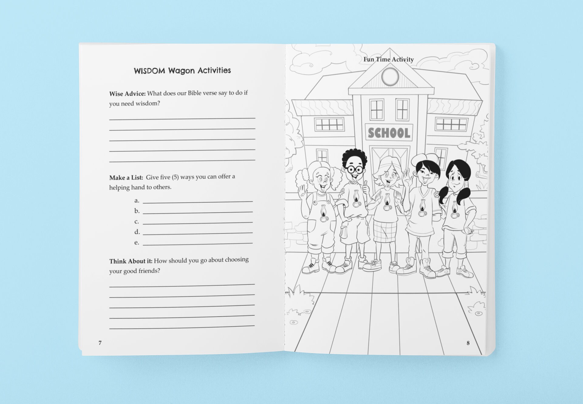 Children's Devotional - Be Prepared - A Lesson in Being a Wise Student ...