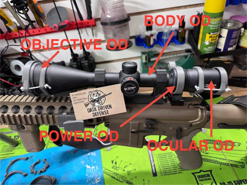 Custom Scope Caps and Kill Flash - Etsy