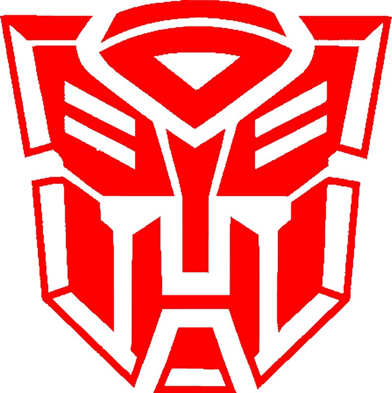 Transformer Auto Robot Vinyl Decal Sticker for Car Truck Bumper - Etsy