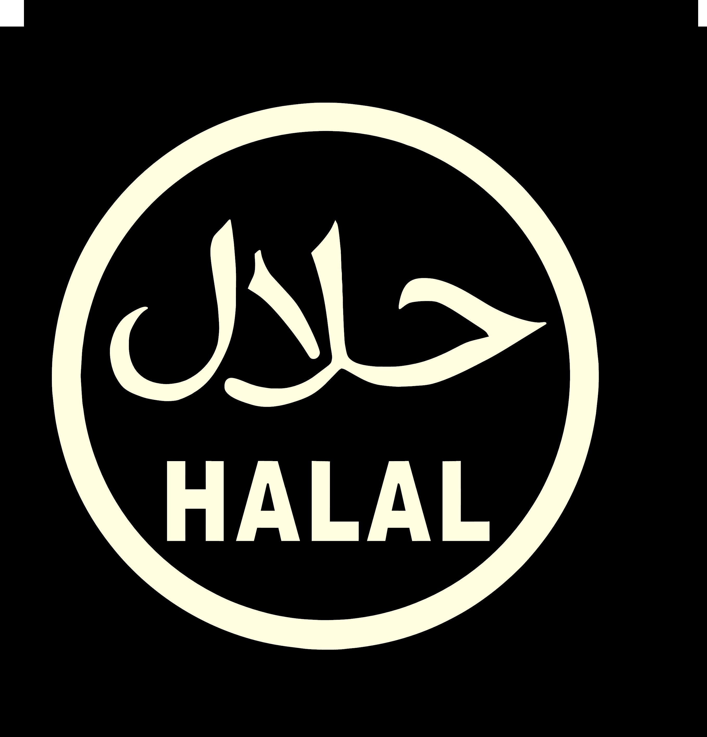Halal Sign Vinyl Decal Sticker for Restaurants Shops Glass - Etsy