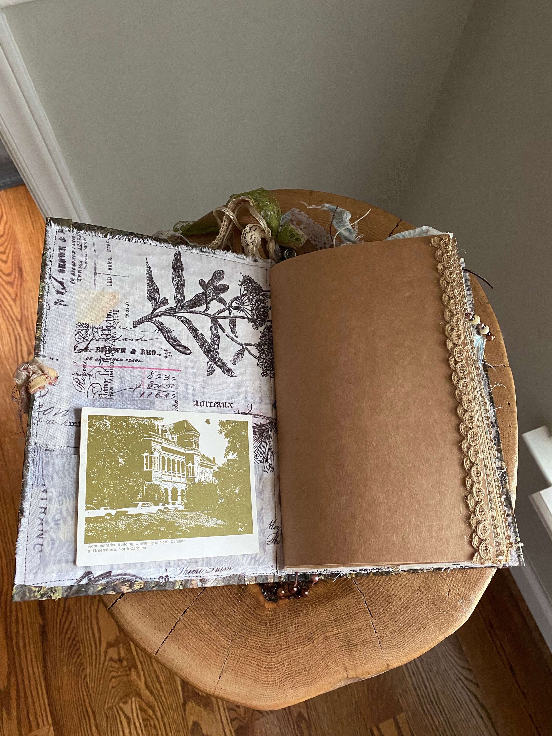 Handmade Junk Journal Camo-lot Grungy Vintage-style Notebook, Creative ...