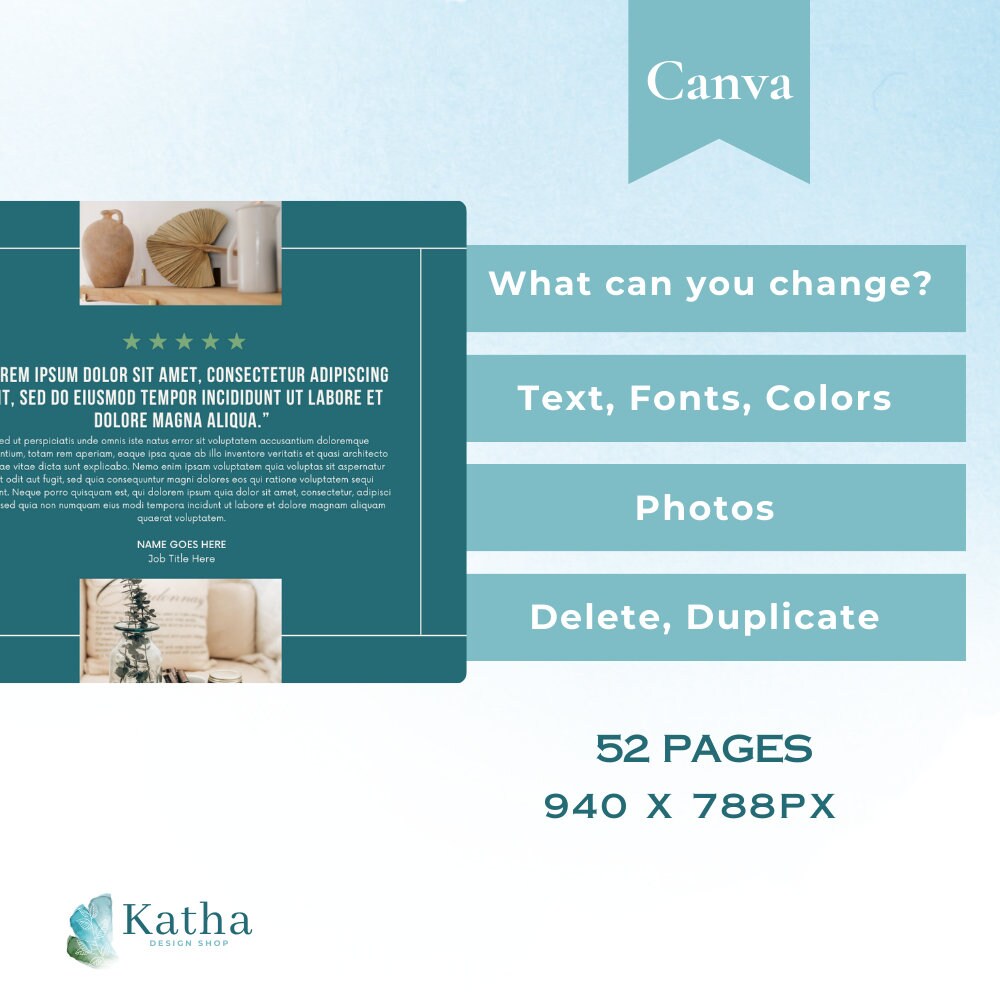 52 Canva-editable Small Business Facebook Post Template FB - Etsy
