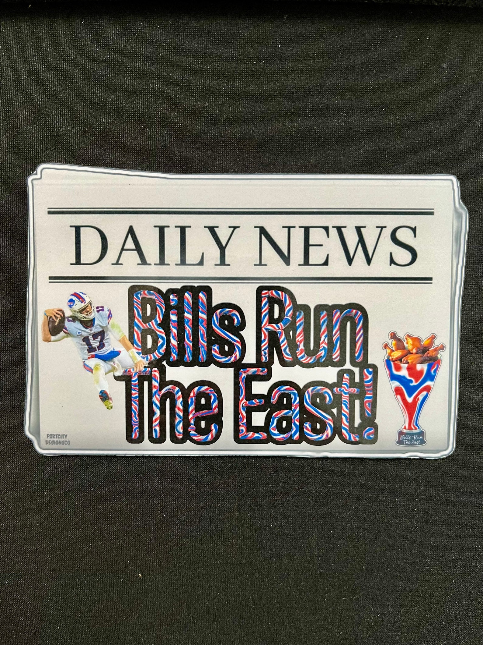 Buffalo Bills Sticker Set custom Vinyl NFL Playoff Decals breaking News ...