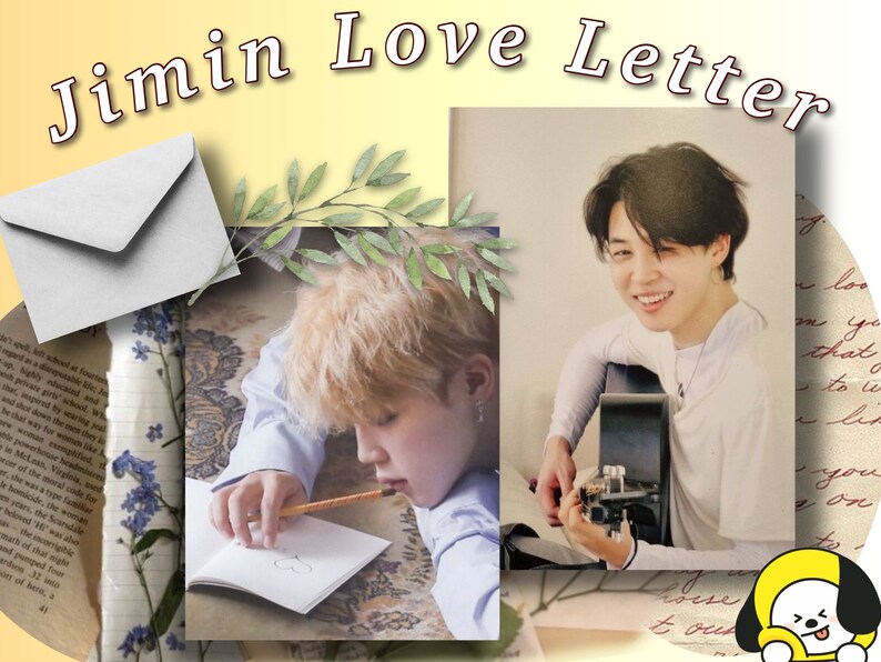 Jimin Love Letter 1,000 WORDS (instant Delivery) - Etsy