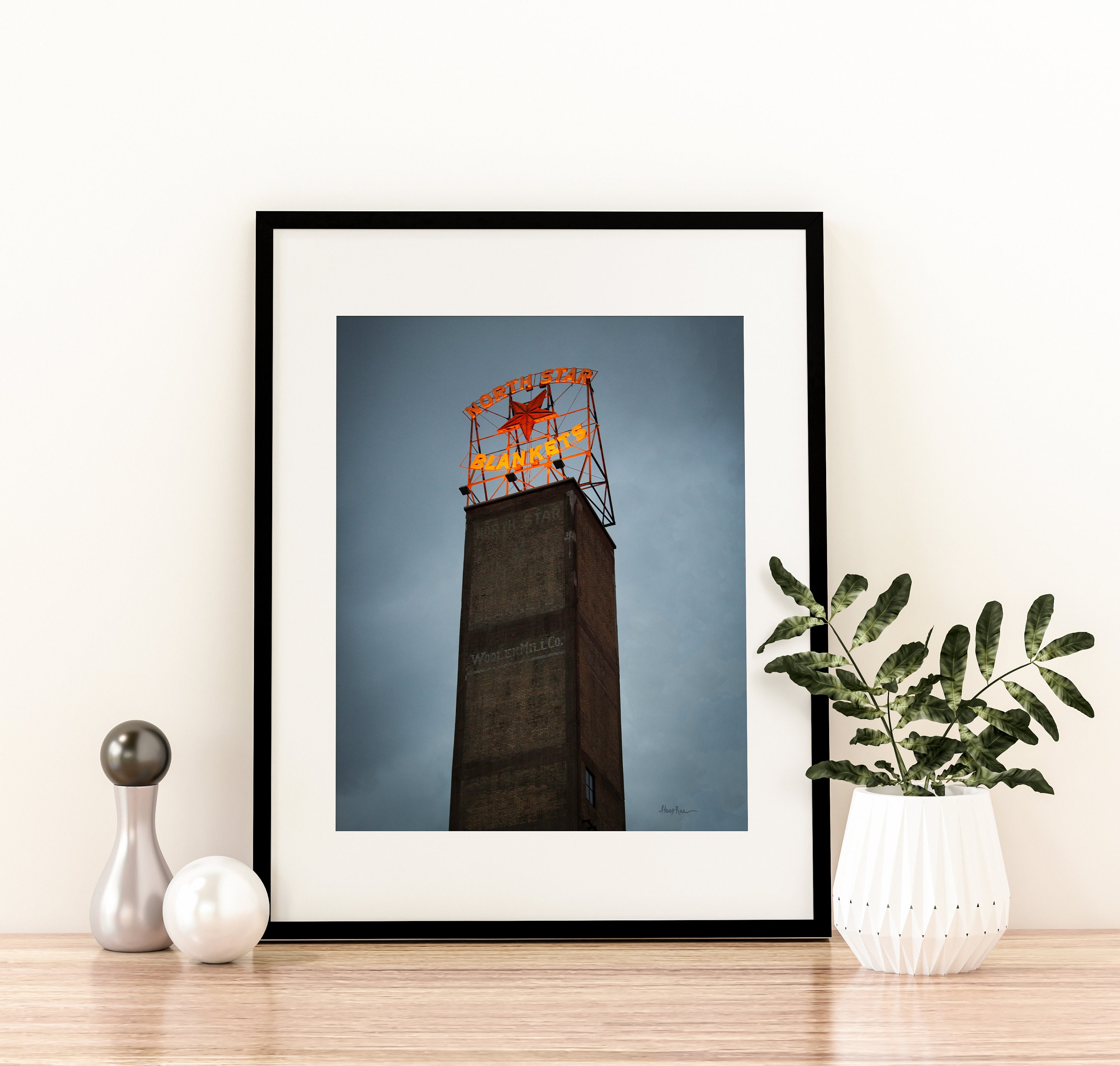 North Star Blankets Tower Color Photo Wall Art Home Décor - Etsy