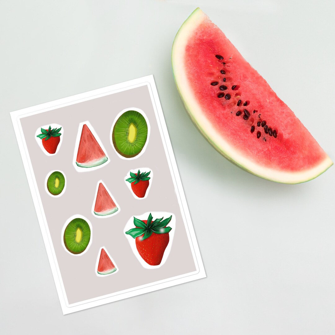 Fruit Salad - Sticker Sheet - Etsy