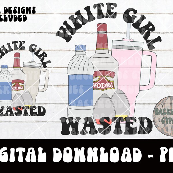 White Girl Wasted Png - Etsy