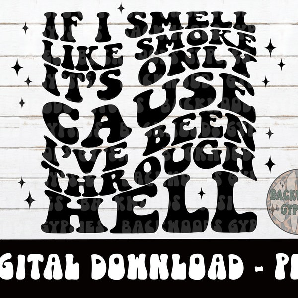 Lainey Wilson Smell Like Smoke Png - Etsy