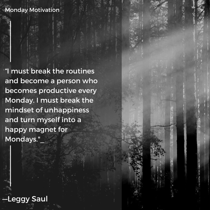 Monday Motivation Quotes Etsy