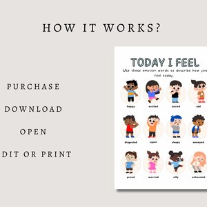 Feelings Poster | Emotions | Emotions Poster | Classroom Decor | Calm ...