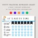Potty Training, Reward Chart, Sticker Chart, Behavior Chart, Star Chart ...