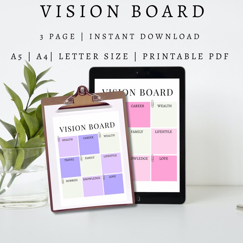 Car Vision Board - Etsy