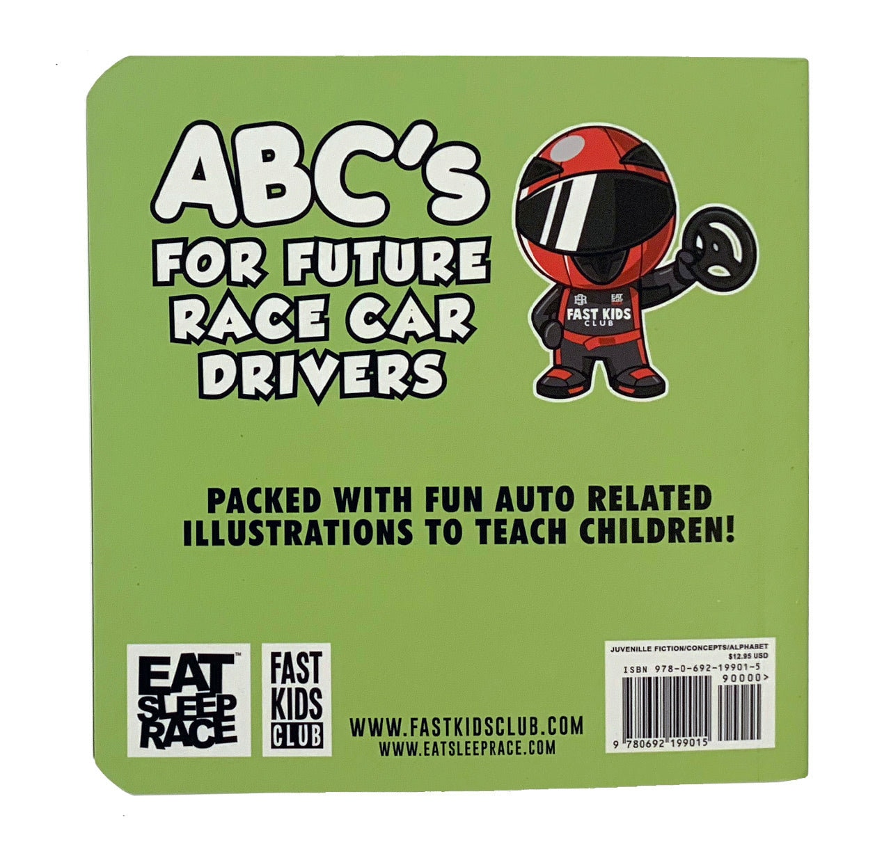 Fast Kids Club ABC Book for Future Race Car Drivers - Etsy