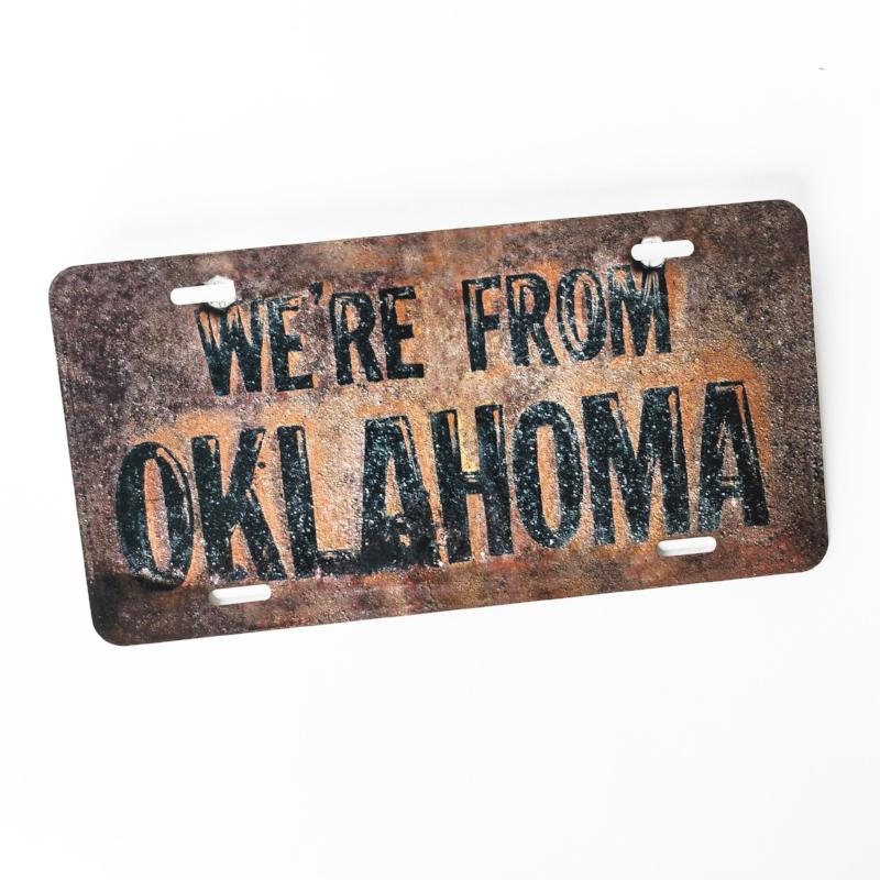 Oklahoma License Plates - Etsy