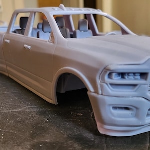 1:25 Scale Dodge Ram 3500 Quad Cab Dually Resin 3d Printed Kit - Etsy