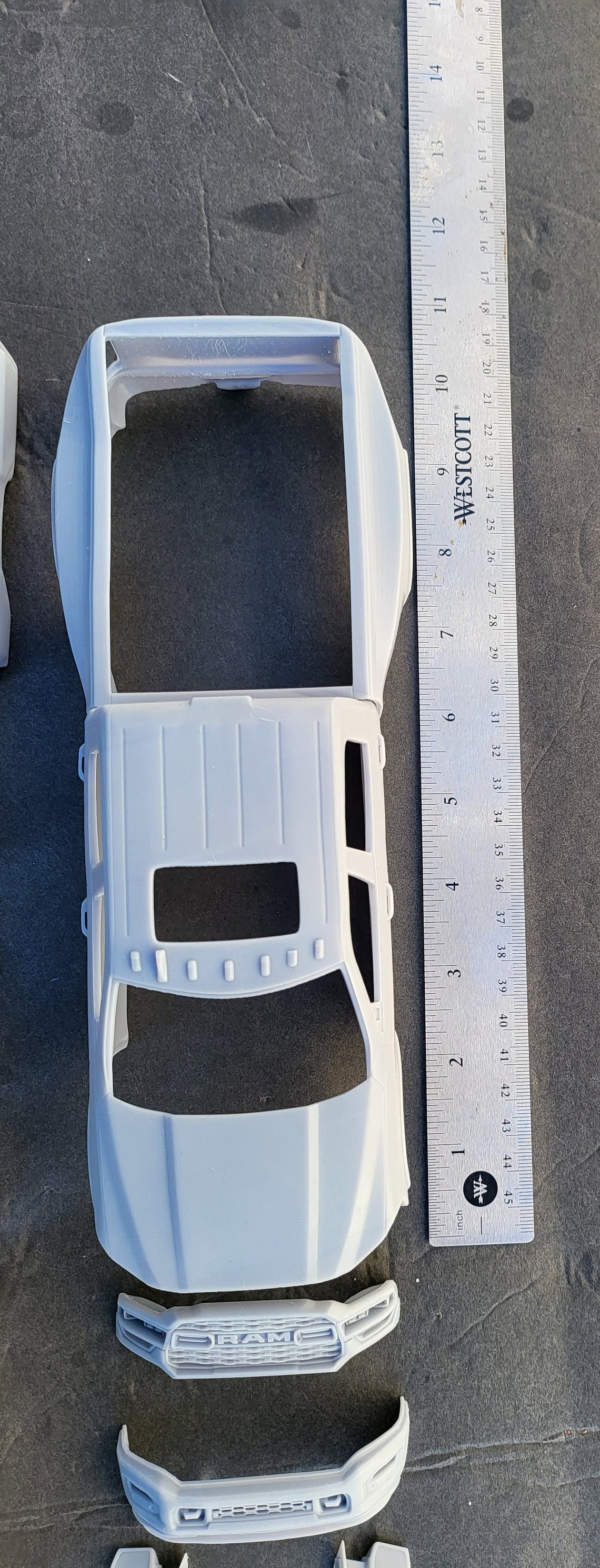 1:25 Scale Dodge Ram 3500 Quad Cab Dually Resin 3d Printed Kit - Etsy