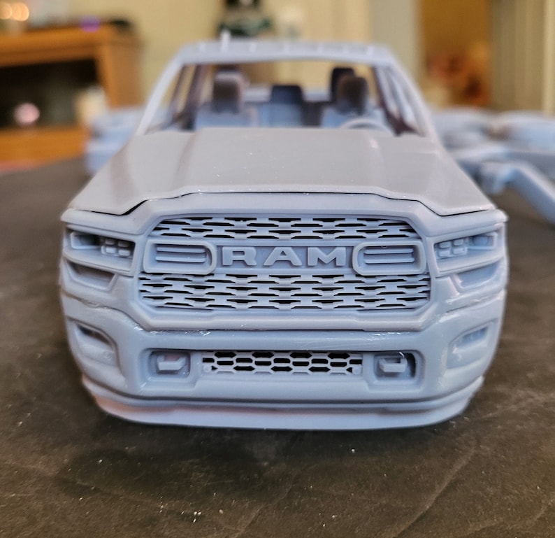 1:25 Scale Dodge Ram 3500 Quad Cab Dually Resin 3d Printed Kit - Etsy