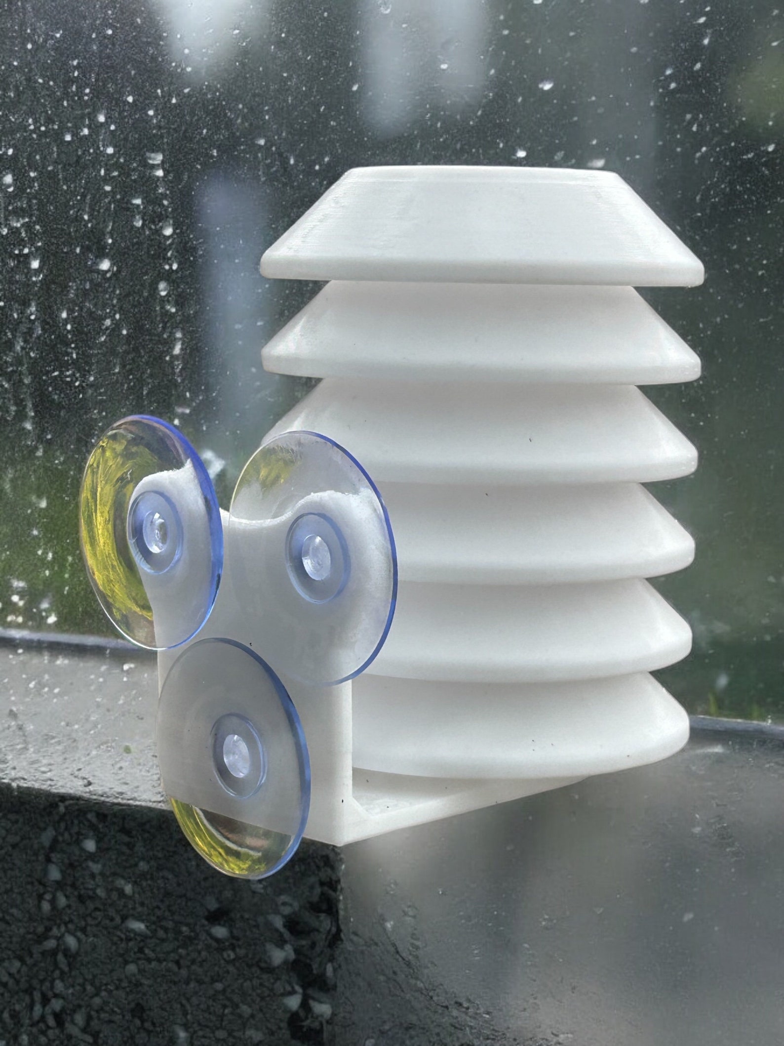 Smart Outdoor Temperature & Humidity Sensor Zigbee or Wifi - Easy Fit ...