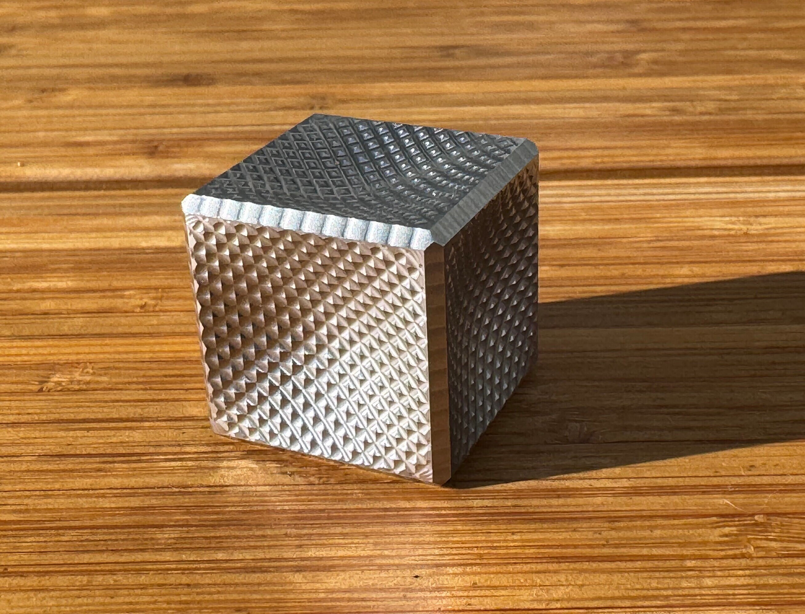 Stainless Steel CNC Machined Fidget Cube, Premium Quality Shiny Metal ...