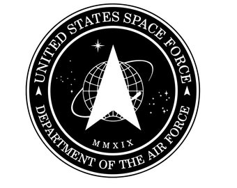 United States Space Force Logo,svg,png,dxf,eps File,instant Download ...