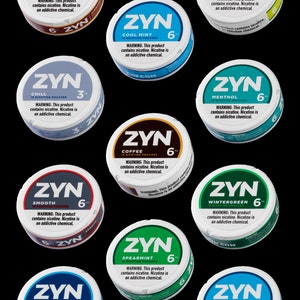 ZYN Flavors Collection PNG Premium PNG Download Cool Mint / Wintergreen ...