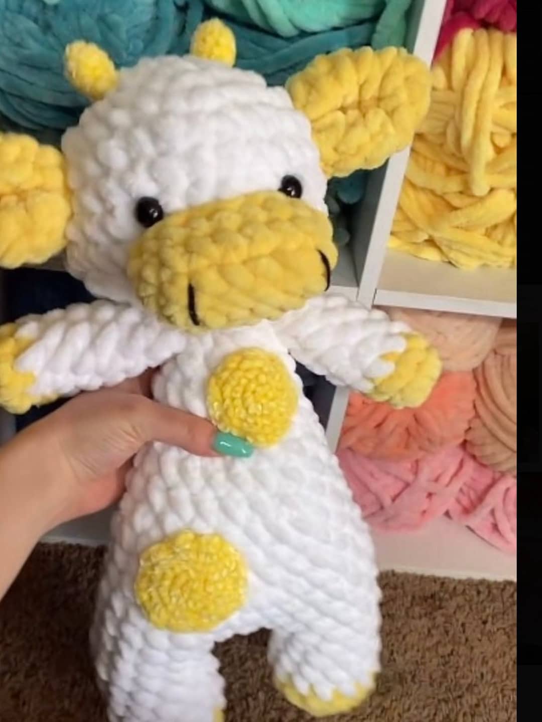 Chunky Cow Pdf Pattern - Etsy