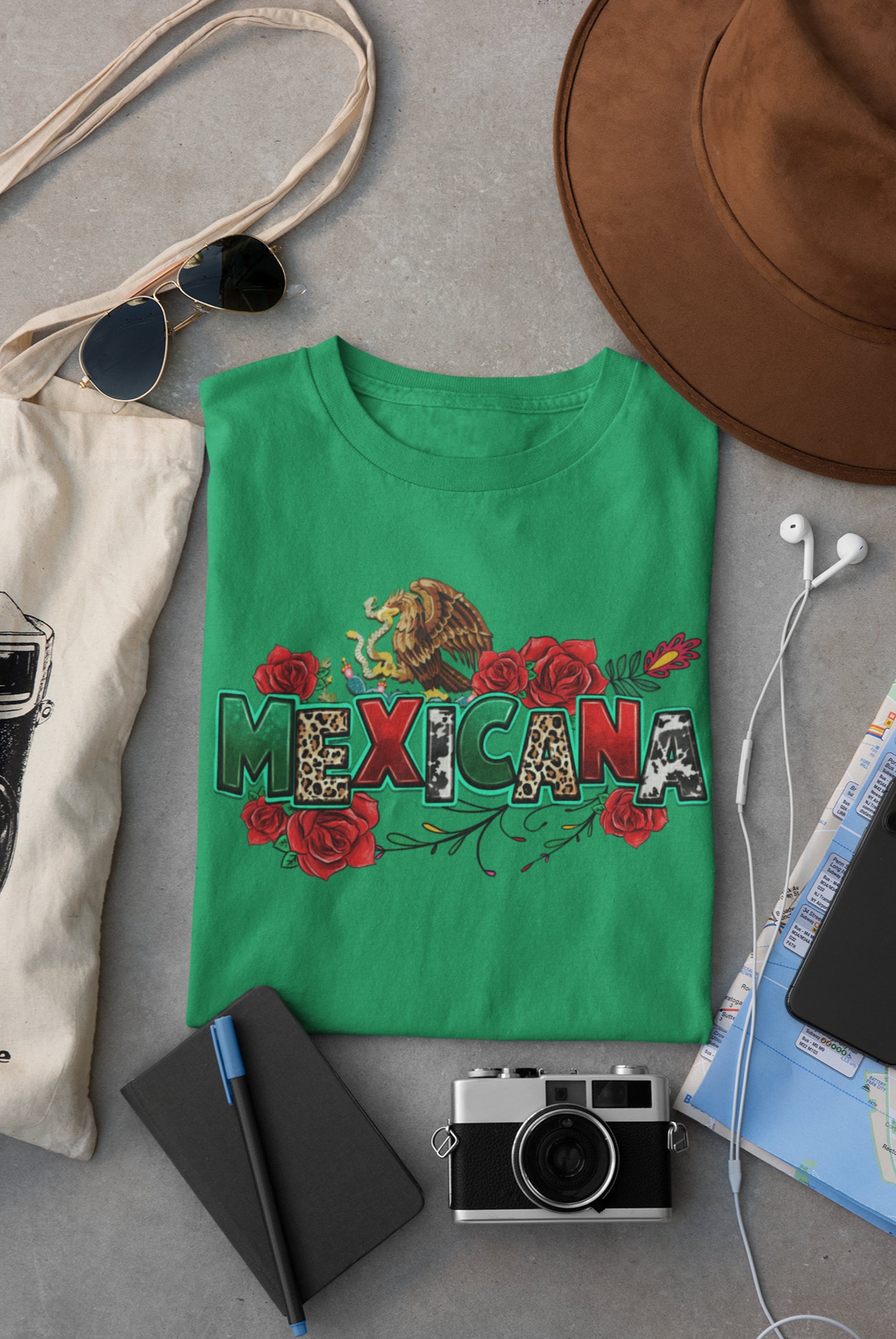 Mexican Leopard Print Latina Shirt, Hispanic Heritage Graphic Tee Cinco ...