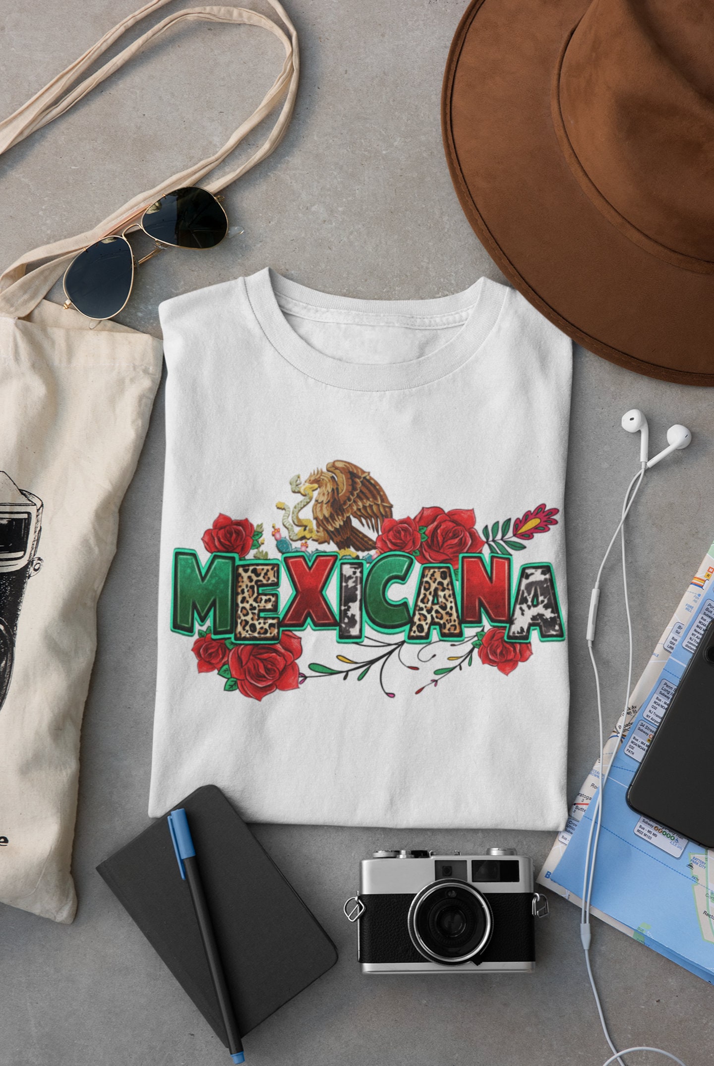 Mexican Leopard Print Latina Shirt, Hispanic Heritage Graphic Tee Cinco ...