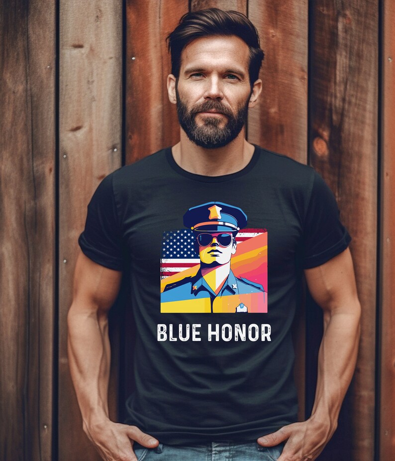 Police Officer Shirt Thin Blue Line Shirt For Police Officer Law