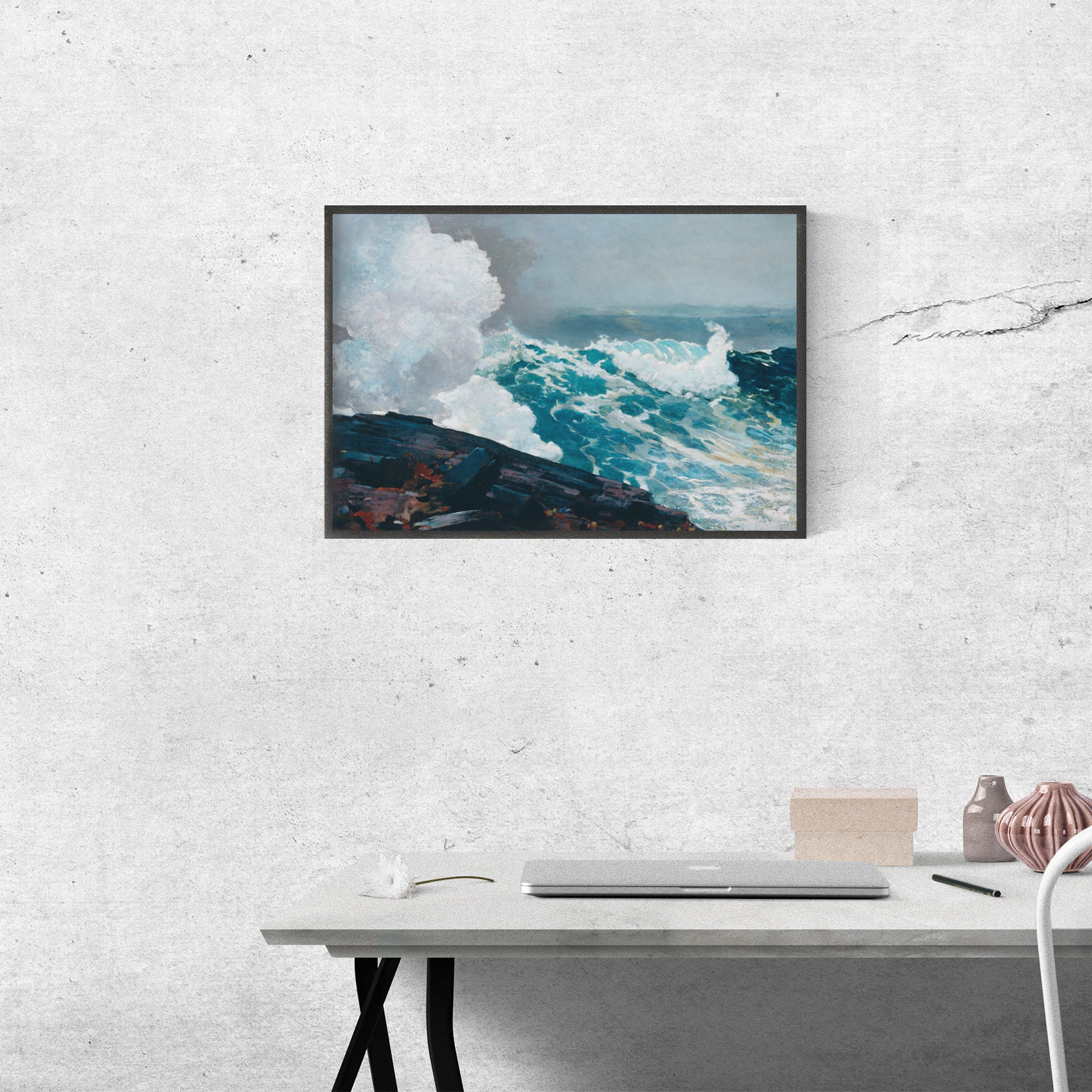 Winslow Homer Print Northeaster American Realist Print - Etsy UK