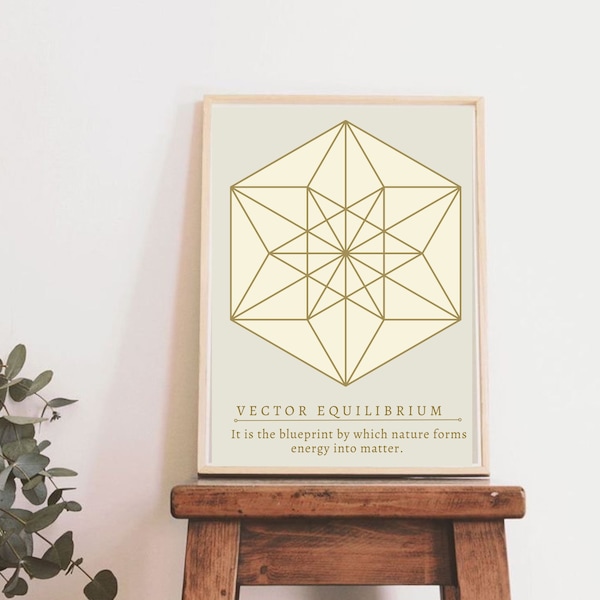 Vector Equilibrium - Etsy