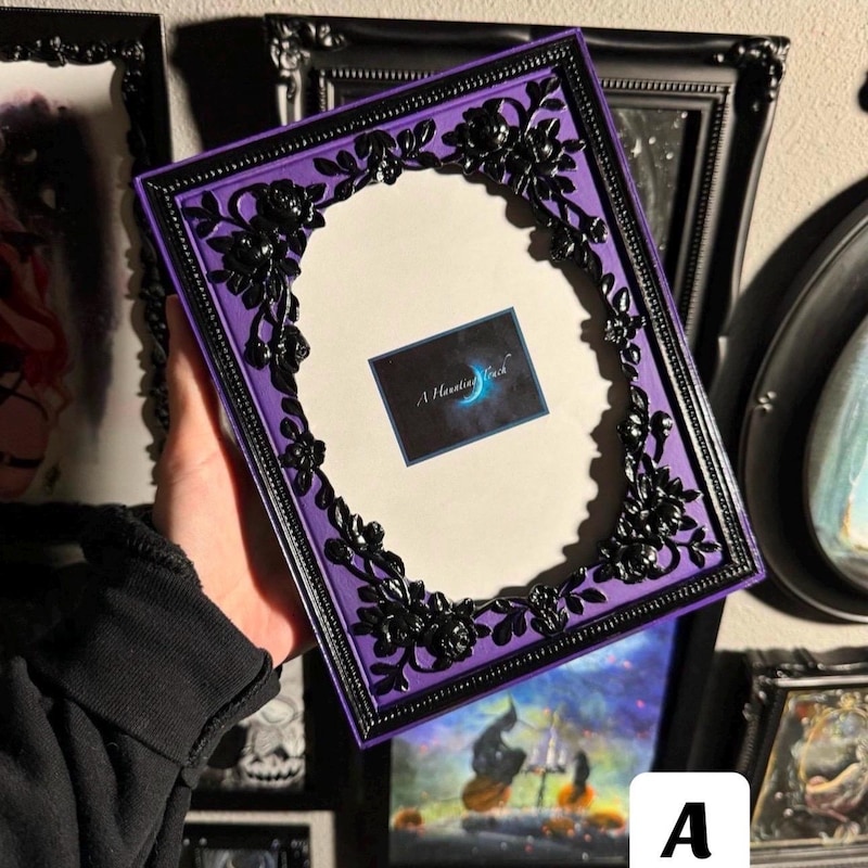 Goth Picture Frame Ornate - Etsy