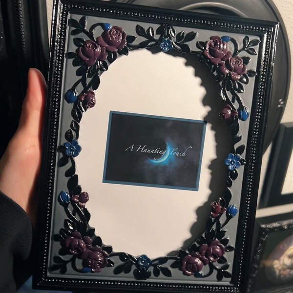 Rose Frame - Etsy
