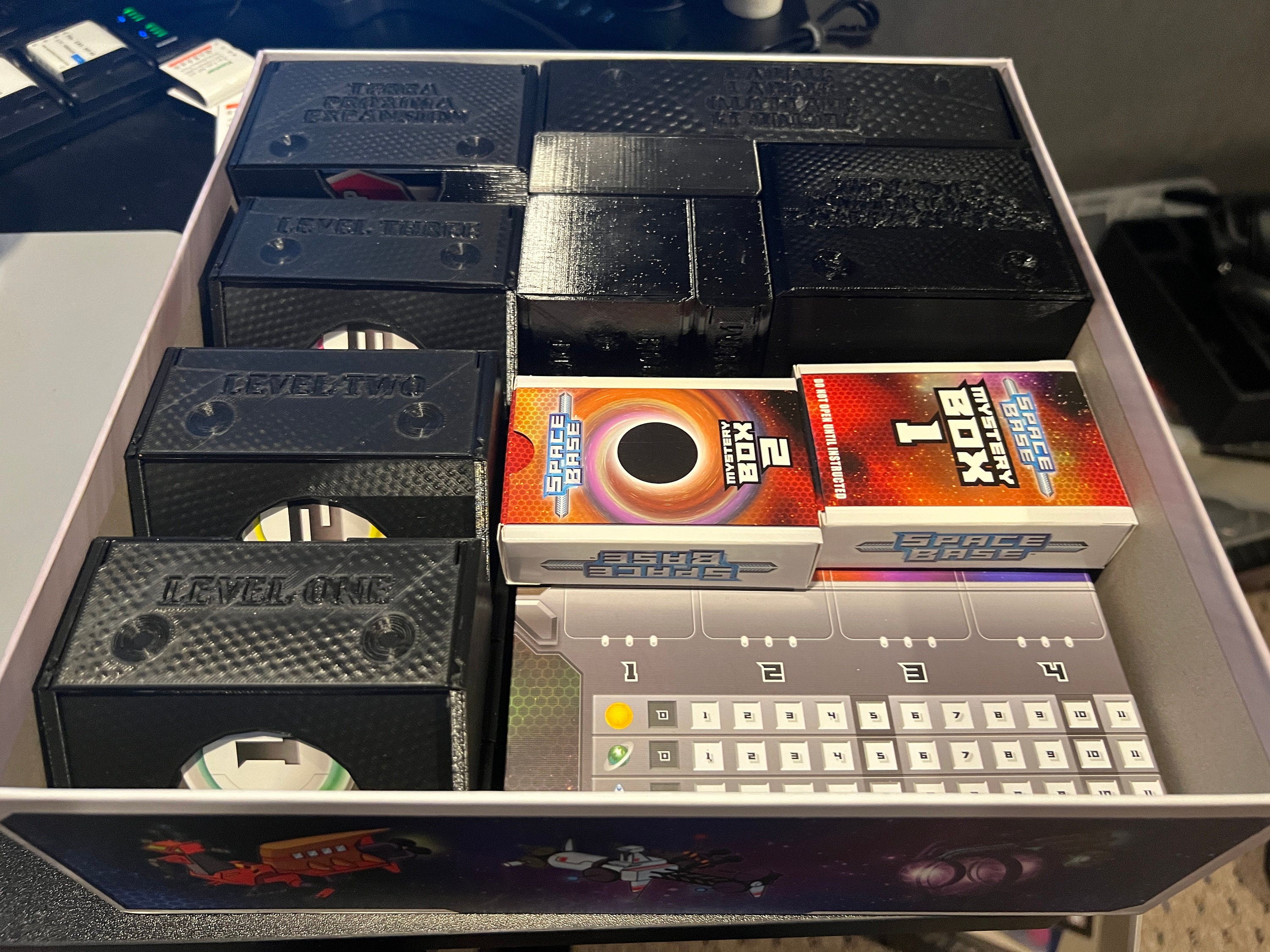 Space Base - Game Box Organizer (digital Files Only, No Print/ship ...