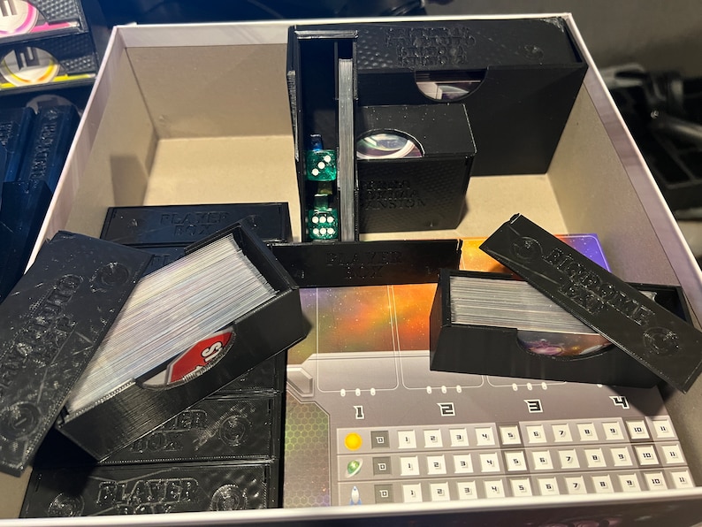 Space Base - Game Box Organizer (digital Files Only, No Print/ship ...