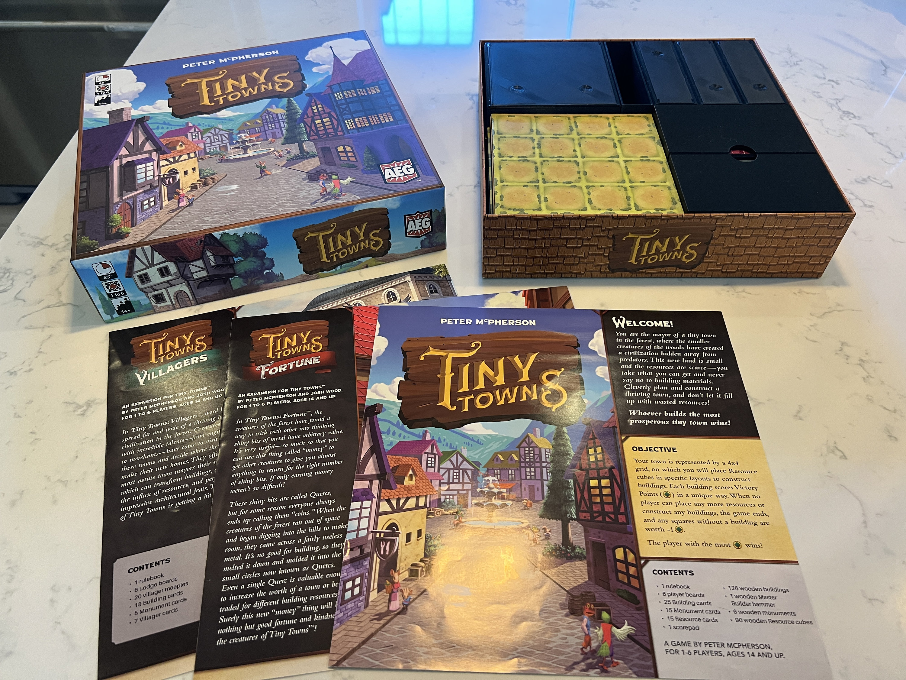 Tiny Towns - Game Box Organizer (digital Files Only, No Print/ship ...