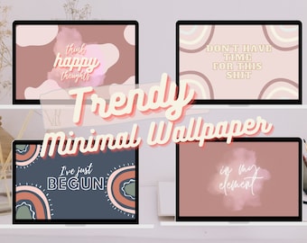 Trendy Desktop Wallpaper - Etsy