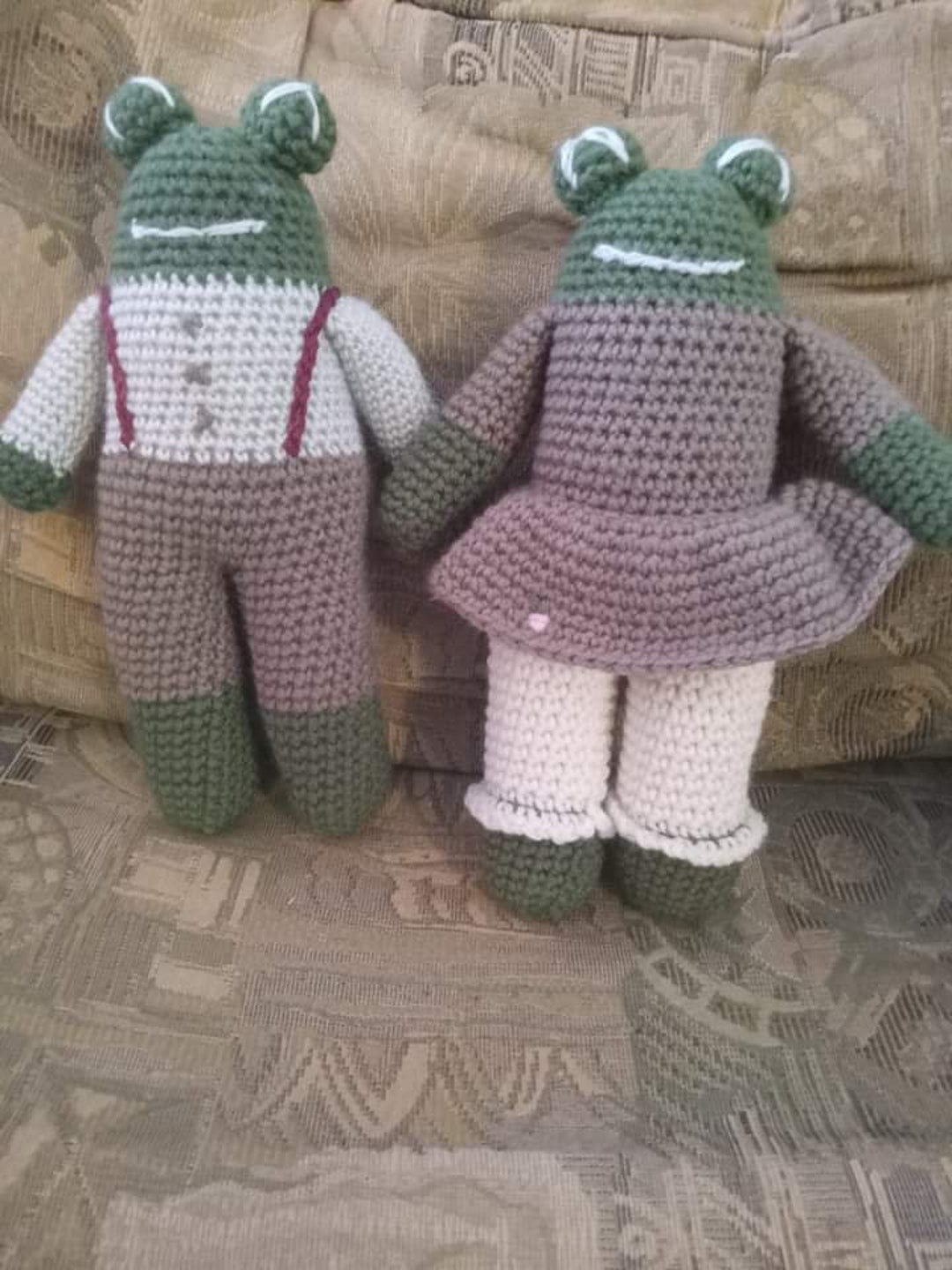 Tom and Trudy Toad - Etsy