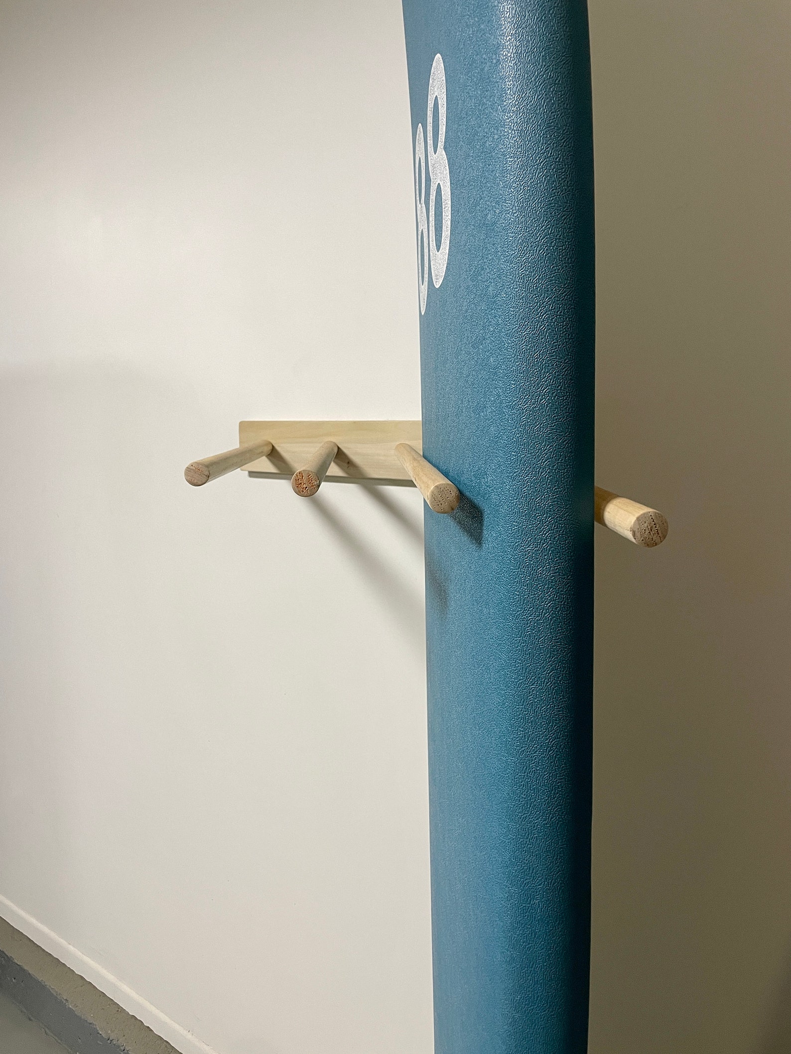 Vertical Surfboard Rack Wall Mounted Vertical Indoor Outdoor Storage - Etsy