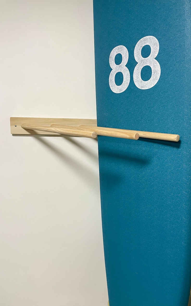 Vertical Surfboard Rack Wall Mounted Vertical Indoor Outdoor Storage - Etsy