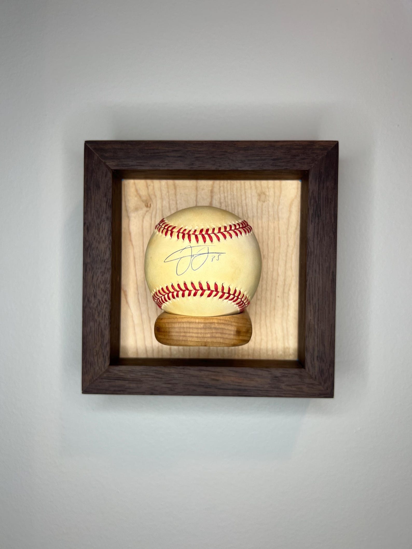 Baseball Floating Display Shelf - Wall Mounted or Freestanding ...