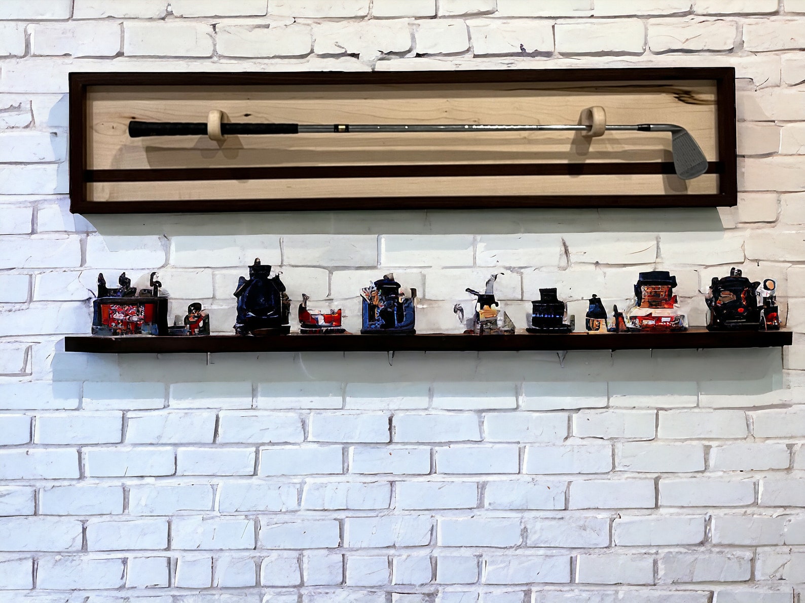 Golf Club Display Rack for Vertical Display - Handmade to Order - Etsy